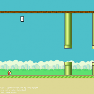 Game Flappy Bird - Game con chim điên HTML5 - Thế giới game